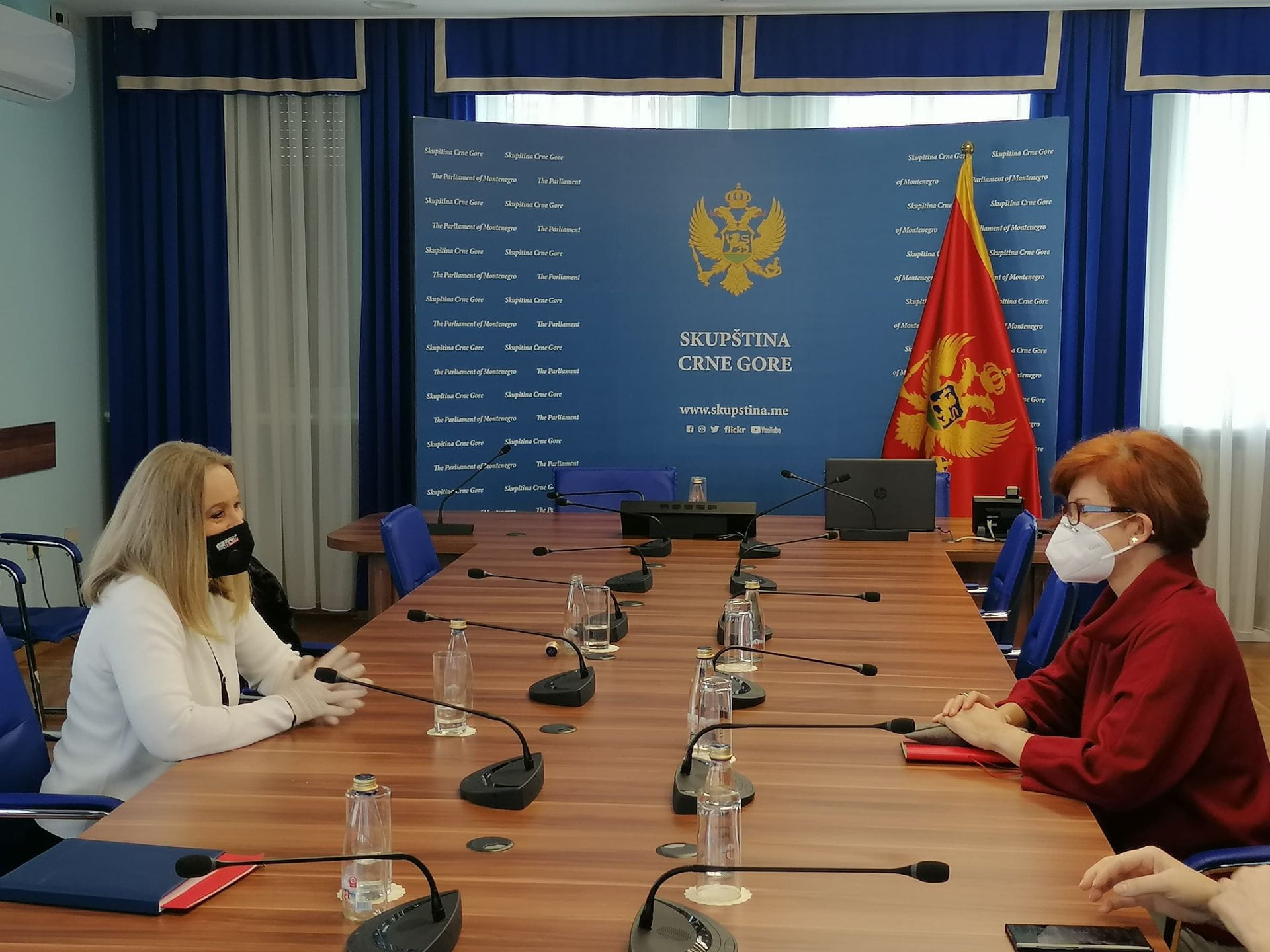 Chairperson of Gender Equality Committee with UNICEF representatives