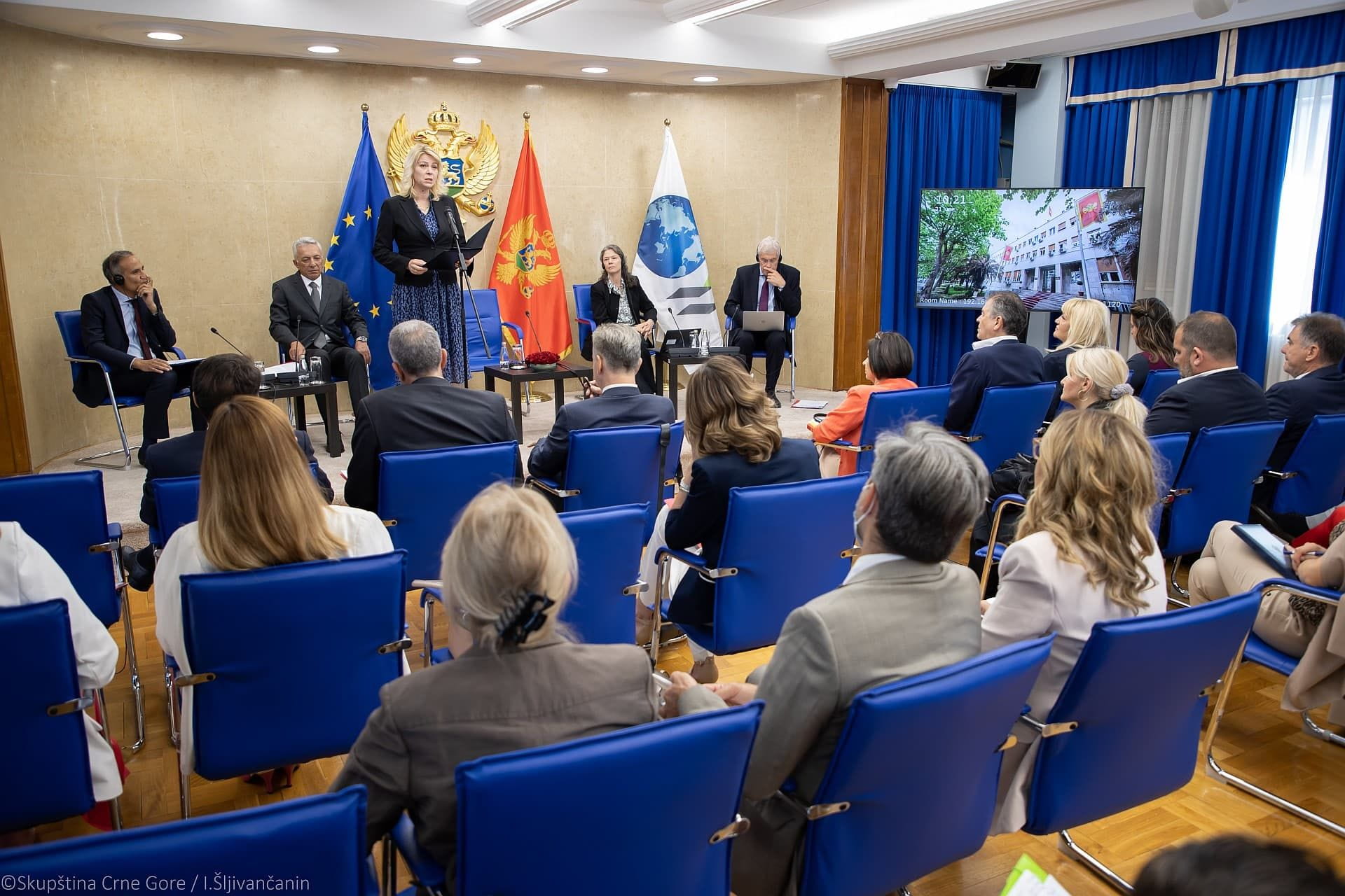 President of Parliament opens SIGMA meeting - Skupština Crne Gore