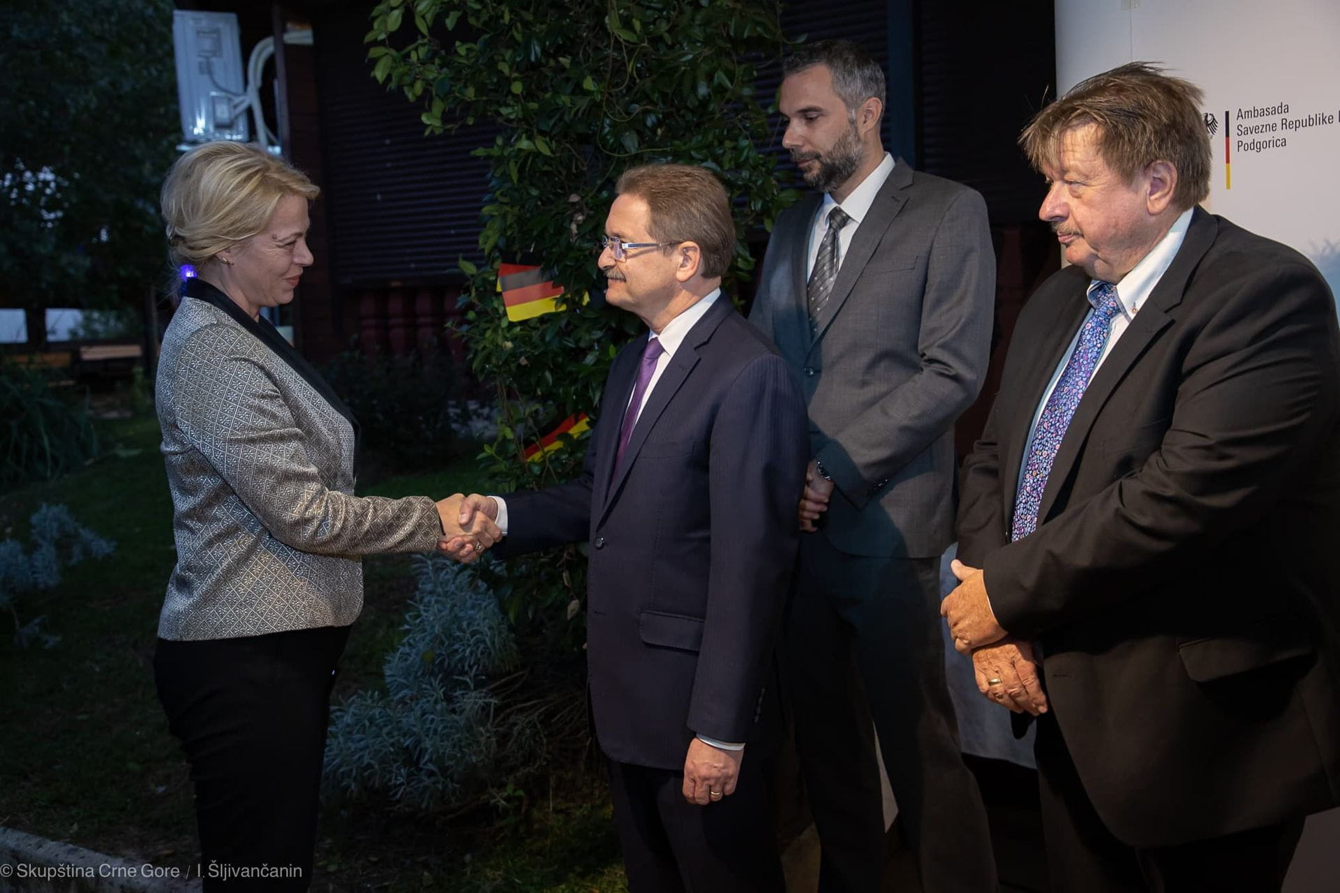 President of Parliament attends reception marking the German Unity Day