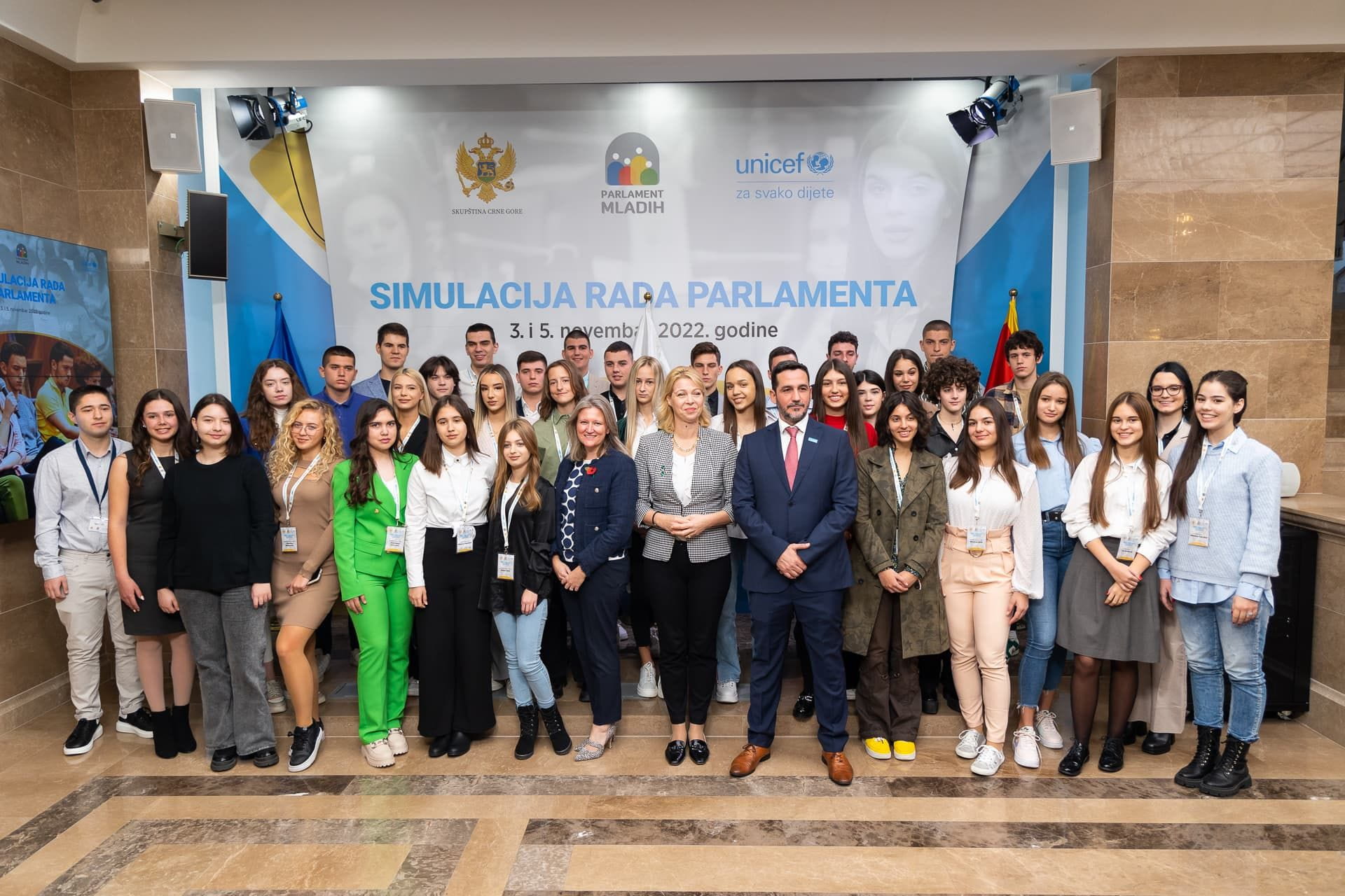 President of Parliament opens Simulation of parliamentary work: I am ...